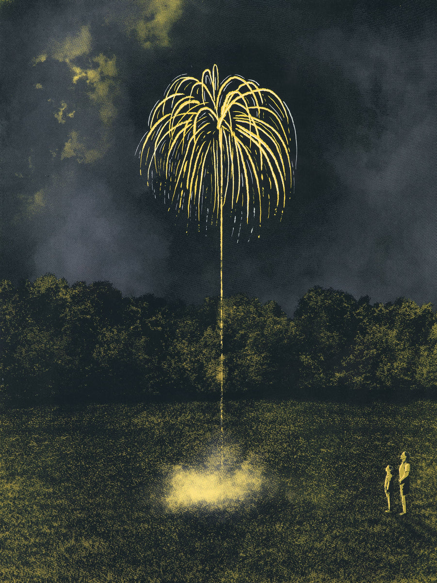 Firework Glow-in-the-Dark Art Print – Arsenal Handicraft